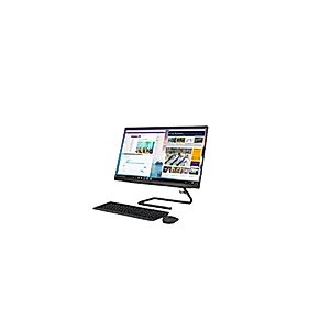 LENOVO F0ER0000US ideacentre A340-24ICK 23.8" FHD Touchscreen i3-9100T 3.1GHz 8GB RAM 256GB SSD Win 10 Home Black