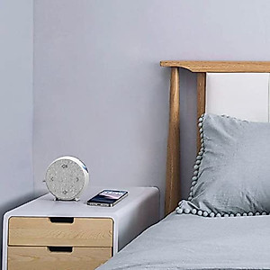 Brown/Pink/White Noise Sound Machine for Sleep- Breathing Nightlight, Auto-Off Timer & Portable Sleep Sound Machine with Travel-Friendly Design for Baby, Kids, Adults