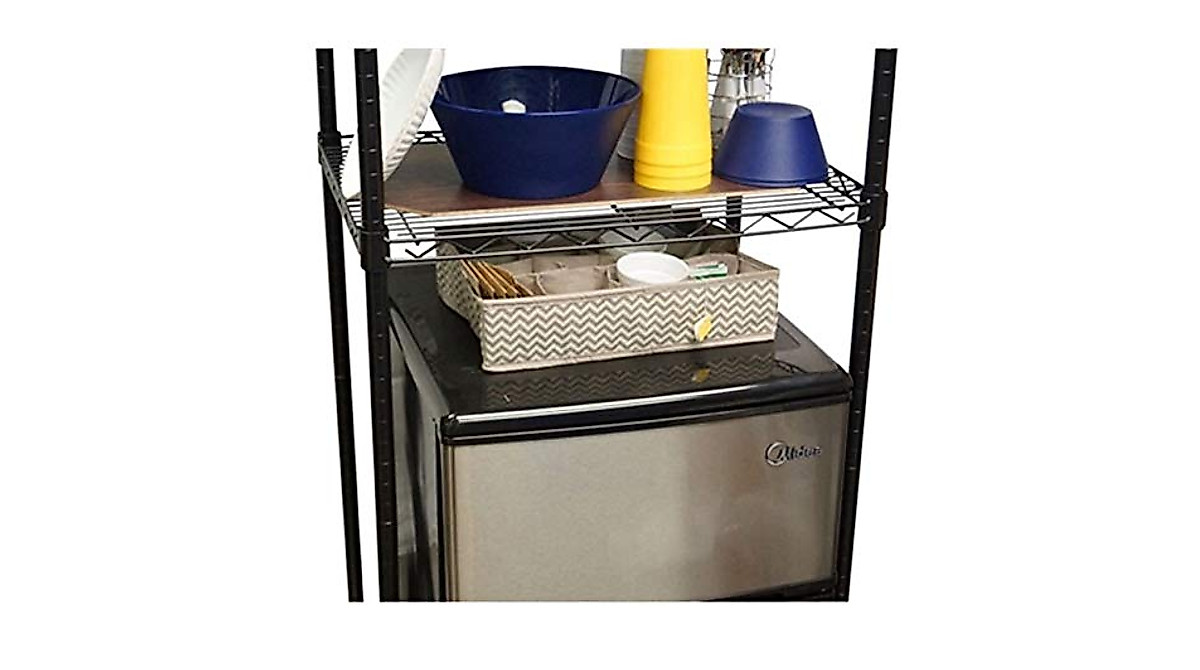 Mini Shelf Supreme - Adjustable Black Stainless Steel Unit