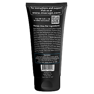 Macujo Aloe Rid Detox Shampoo and Zydot UltraClean Method, Deep Cleans, All Pollutants, Residual Medications, Nicotine, Alcohol, Chlorine, 2nd Hand-Smoke