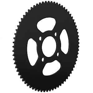 YOXUFA 72 Tooth 35 Chain Sprocket 51mm Bore for Mini Bike Go Kart with Predator 79cc 212cc 420cc Engine ATV Go Cart Powersports Parts