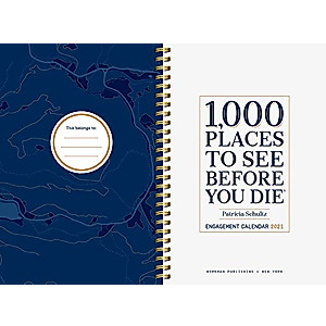1,000 Places to See Before You Die Engagement Calendar 2021