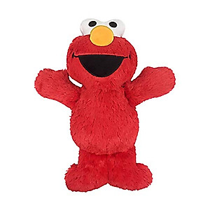 Jay Franco Sesame Street Hip Elmo 12 inch Character Pillow and Throw Blanket Set - Measures 40 inch x 50 inches - Kids Super Soft Character Pillow Set (Official Sesame Street Product)