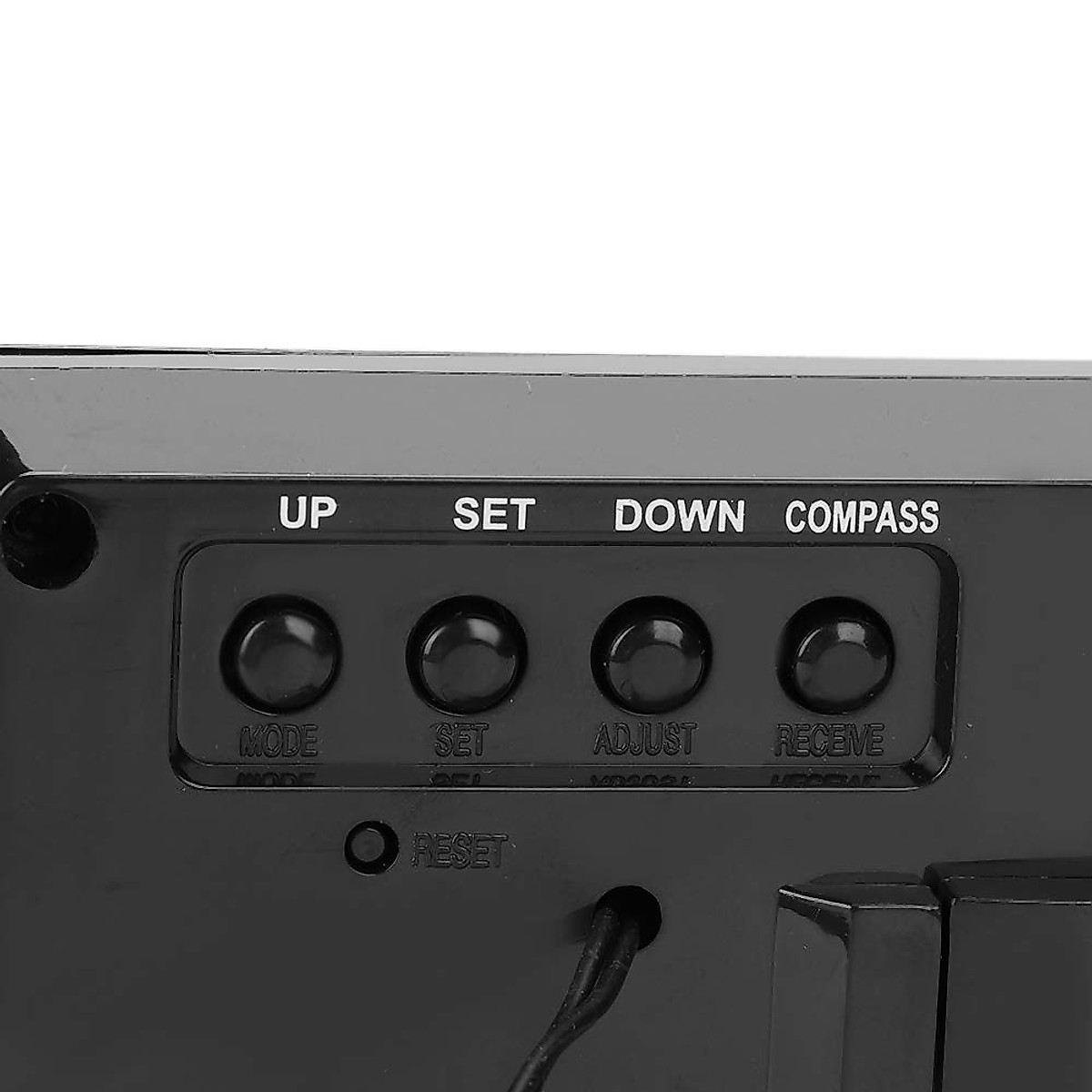 Digital Car Thermometer, CD60 Multifunctional Digital Car Automobile Thermometer Gauge with Time Navigation Function