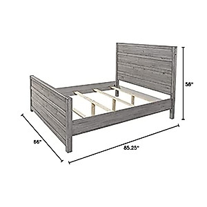 Camaflexi CM30 Platform, Queen, Antique Grey