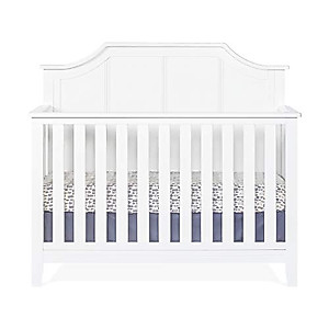 Child Craft Rylan 4-in-1 Convertible Baby Crib, Matte White