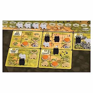 Atiwa Board Game | Fruit Bat Farming Game | Worker Placement Strategy Game | Resource Management Game for Kids and Adults | Ages 12+ | 1-4 Players | Avg. Playtime 90 Minutes | Made by Lookout Games