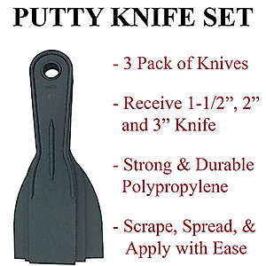 Flex Seal Flex Paste White, 1lb - Leak Repair Kit with Putty Knife Set + Daley Mint Cleaning Towel | Quickly Fills Cracks, Holes, Gaps