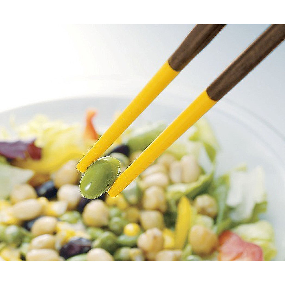 Silicone Tip Chopsticks (Long 30cm)