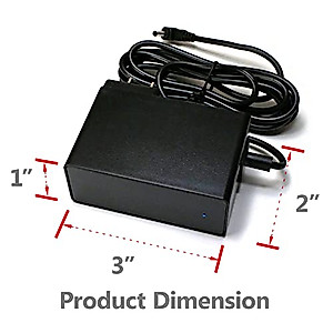 EDO Tech 19V Power Supply Charger Cord for Harman Kardon Onyx Studio 7 6 5 4 3 2 Aura Portable JBL Extreme 2 Bluetooth Wireless Speaker System (AC Power Adapter)