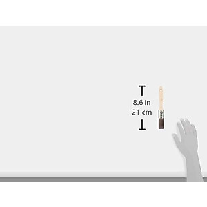 Amazon Basics 1" Flat Edge Master Pro Paint Brush, Polyester, Brown