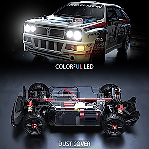 TesPower MJX Hyper Go 14302 Brushless RC Drift Car,1/14 2.4G RTR Remote Control Car for Adult,4WD Off-Road Racing Car,42KM/H High Speed All-Road Electric Hobby Toy Truck