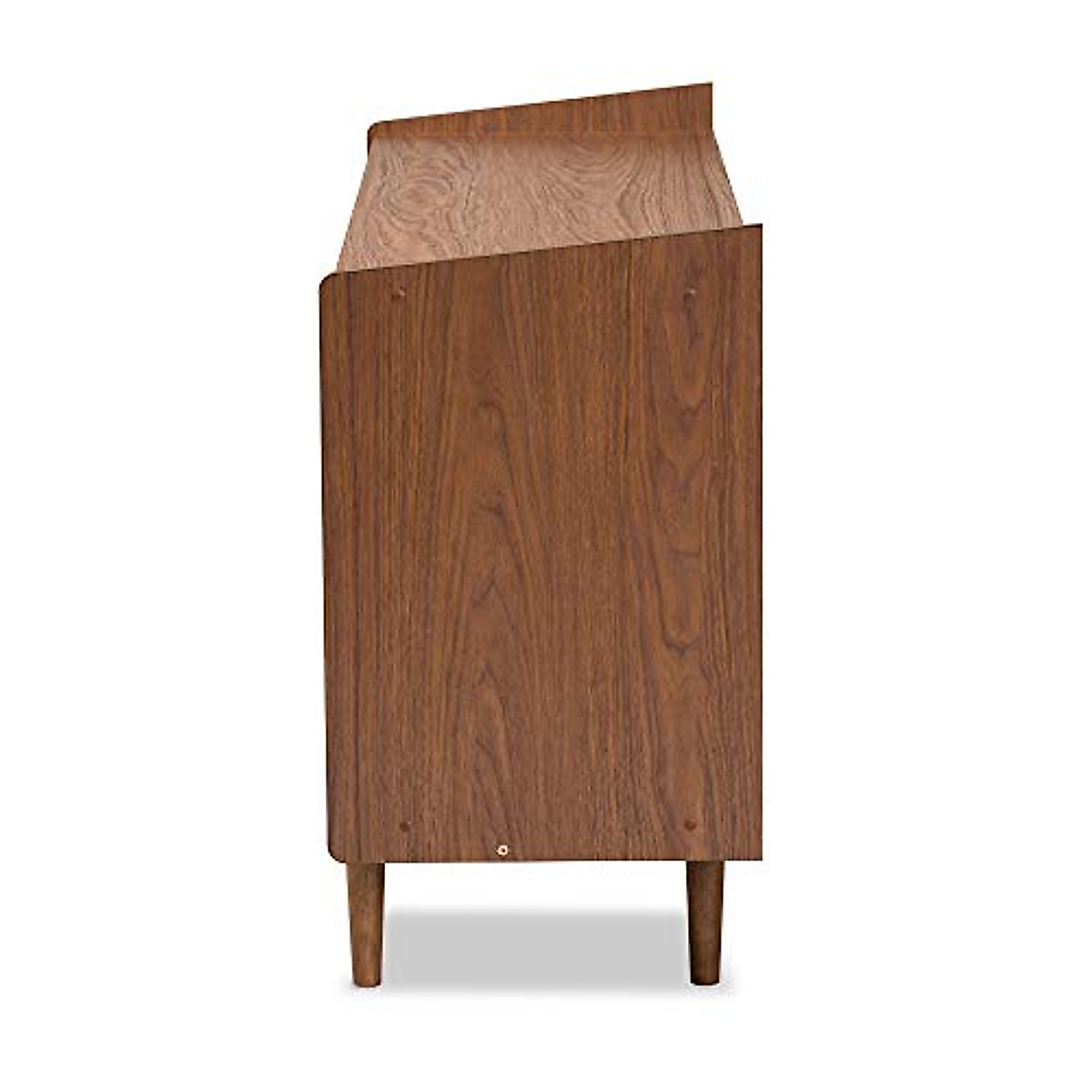 Baxton Studio Halden Sideboards and Servers, Walnut Brown/Grey