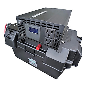 DIY Solar Generator Battery Box: Fully Assembled, Modular and Expandable with up to 3000W Output and 3.6kWh Battery Capacity (1000W Pure Sine)