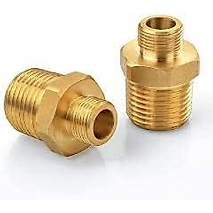 OMWAH Brass Salon Shampoo Bowl Faucet and Sprayer Kit for Shampoo Bowl or Backwash Unit with Adapter