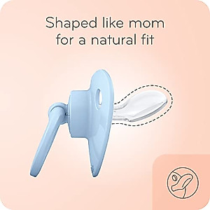 NUK Newborn Orthodontic Pacifiers, Girl, 0-2 Months, 2-Pack