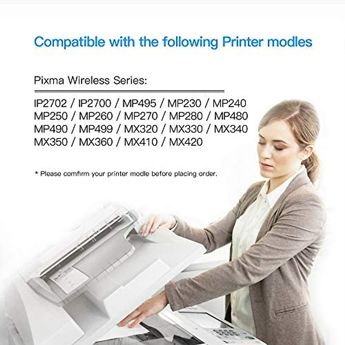 LxTek Remanufactured Ink Cartridge Replacement for Canon 210XL PG-210XL 211XL CL211XL to Compatible with PIXMA MP240 MP480 IP2702 MP230 IP2700 MP495 MX410 MX420 MX330 MX340 Printer (Black,Tri-Color)