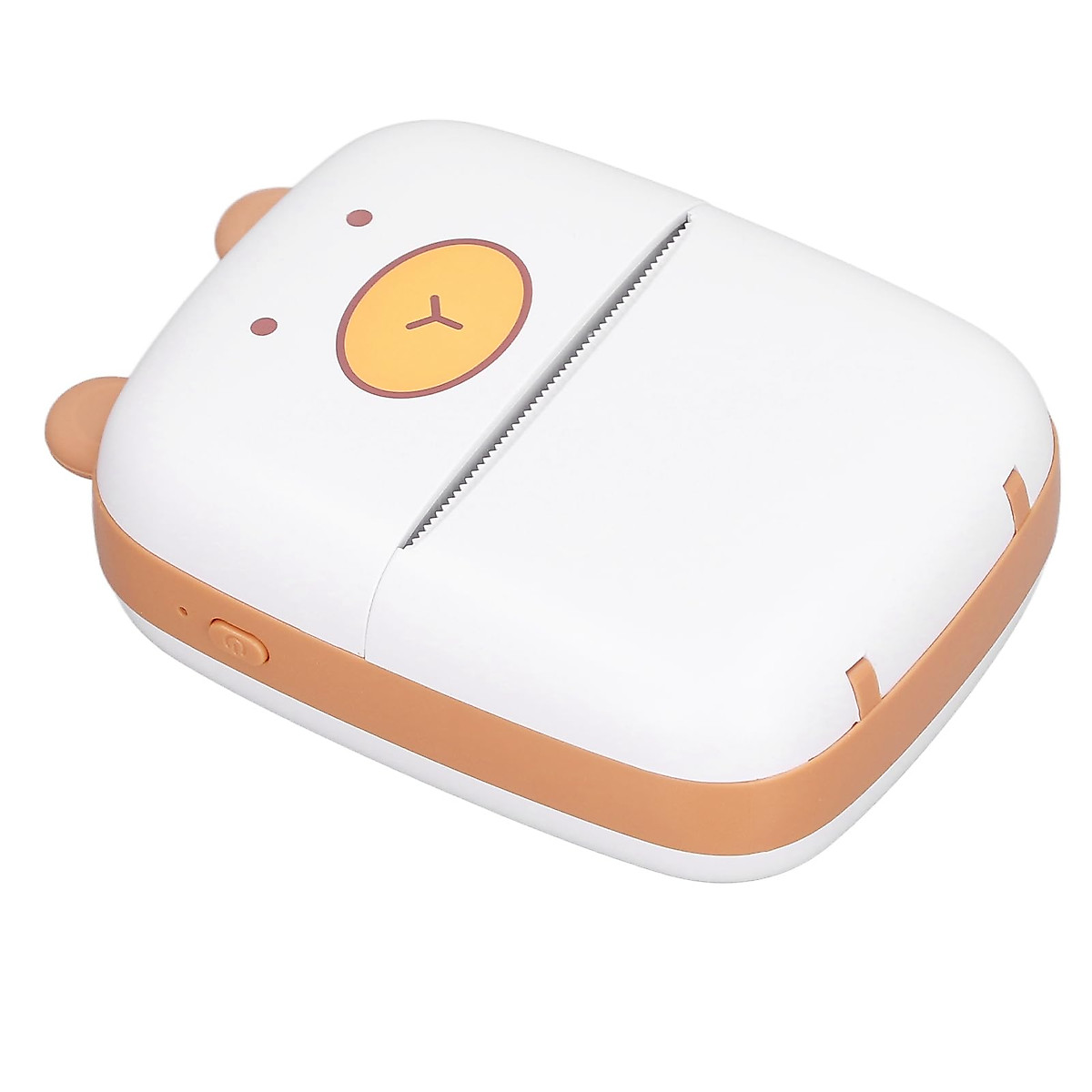 Wisoqu Mini Thermal Printer, Inkless Pocket Printing Tool for iOS Phone, Portable Smart Printer with 200dpi Resolution, 1000mAh Battery