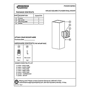 Outdoor 6 in.LED Square Cast Aluminum Modern Cylinder with Up and Down Light Wall Lantern Antique Bronze
