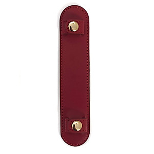 Shoulder Strap Pad for Designer Trendy Bags (Red)