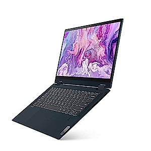 Lenovo IdeaPad Flex 5 14.0" FHD IPS Touchscreen 2-in-1 Convertible Laptop, AMD Ryzen 3 5300U Up to 3.80 GHz, 4GB DDR4 RAM, 512GB NVMe SSD, Fingerprint, WiFi, HDMI, USB-C, Win 10S, EAT 64GB SD Card