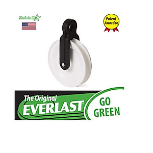 Everlast® #50 Pulley with 4-inch Wheel for Clotheslines and Other Pulley Applications. Weatherproof. The Original! Made in USA Since 1955 (2 Pack)
