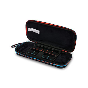 PowerA Slim Travel Pro Case for Nintendo Switch - OLED Model, Nintendo Switch and Nintendo Switch Lite - Red/Blue, Hard Shell, Protective Case, Gaming Case, Console Case