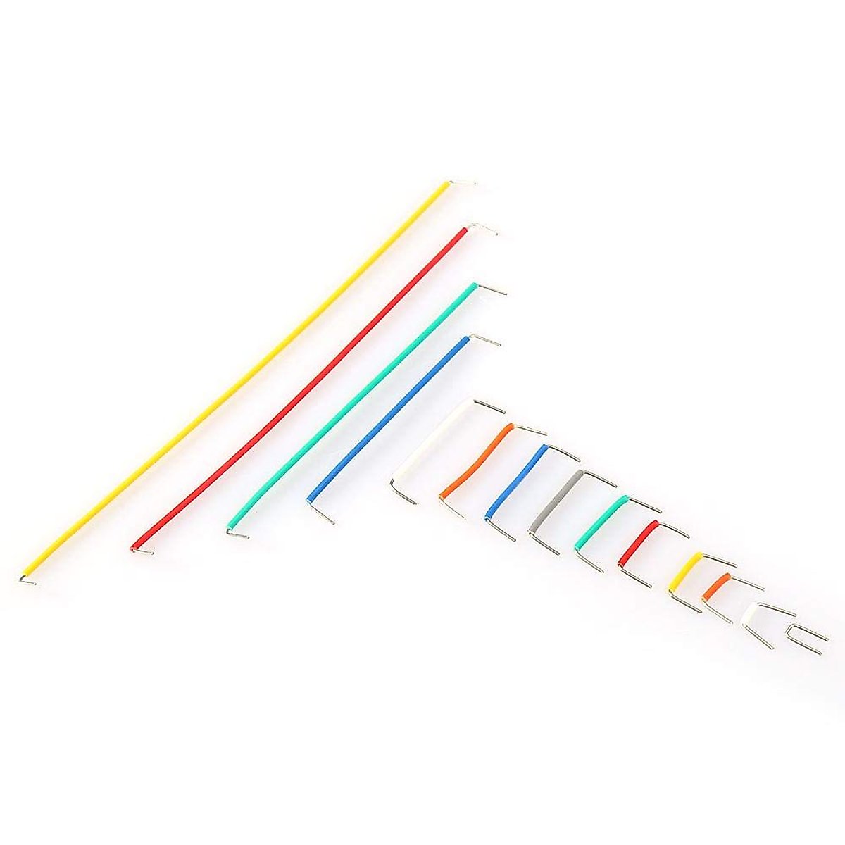 Preformed Jumper Wire, with Storage Box Breadboard Jumper Wires, for Prototyping Use. Convenient for Store and Fetch