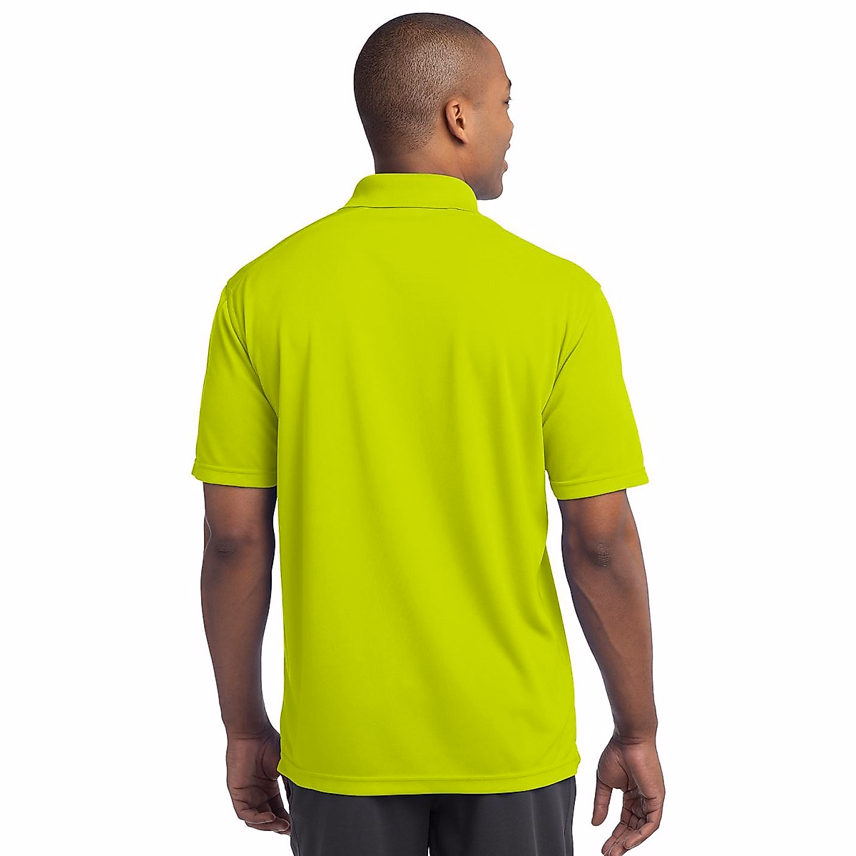 SPORT-TEK Men's PosiCharge Micro Mesh Polo L Forest Green