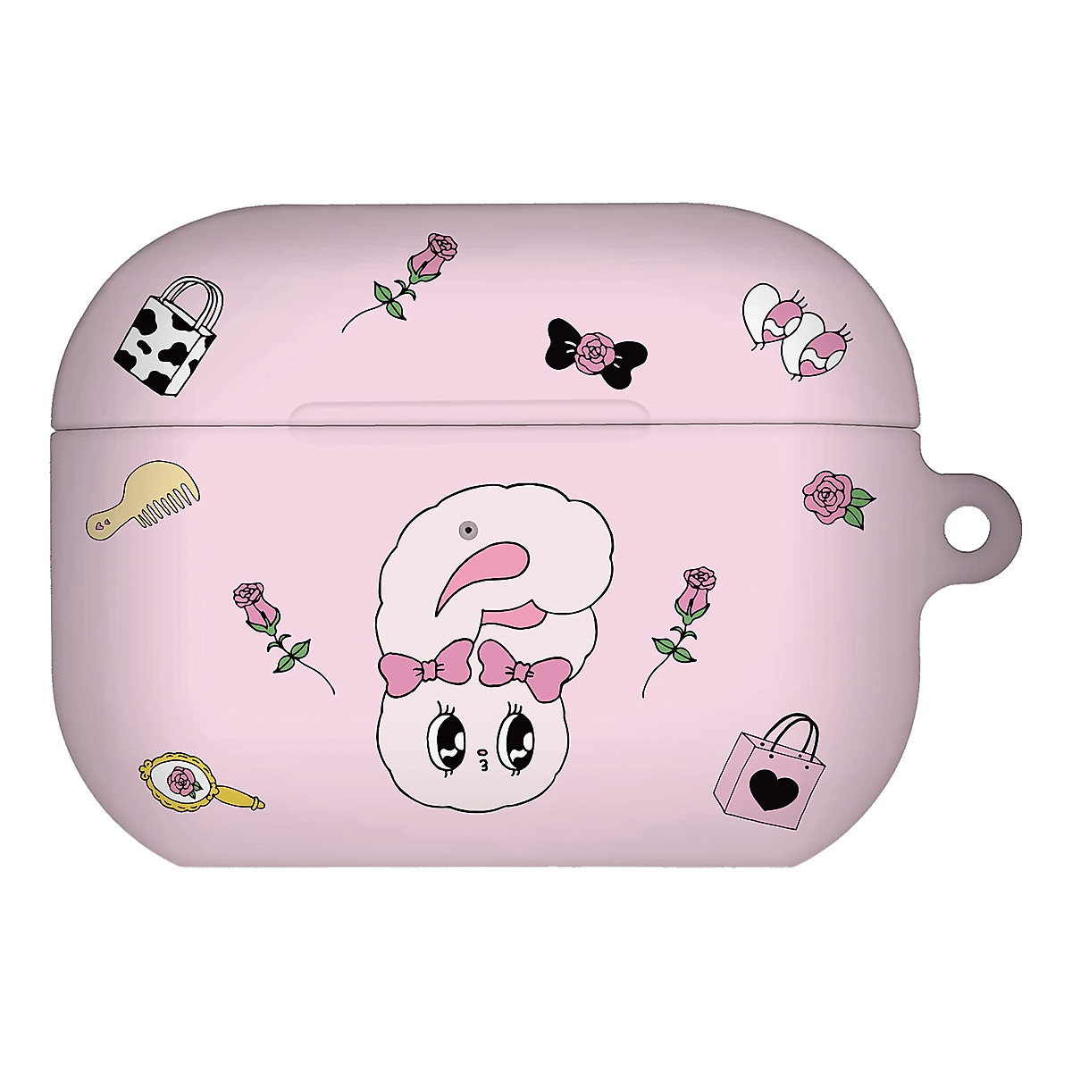 Esther Bunny Compatible with AirPods Pro Case Key Holder Hard PC Shell Strap Hole Cover - Esther Bunny Item