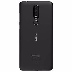 Nokia 3.1 Plus - Android 9.0 Pie - 32 GB - 13 MP Dual Camera - Single SIM Unlocked Smartphone (AT&T/T-Mobile/MetroPCS/Cricket/Mint) - 6.0" HD+ Screen - Charcoal