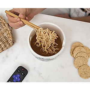 Hatsune Miku Crypton Voice 14-Ounce Ramen Bowl with Chopsticks