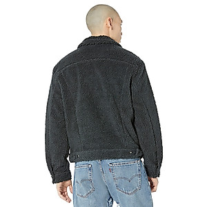 Levi's Men's Cozy Vintage Sherpa Trucker Jacket, Unexplored, Small