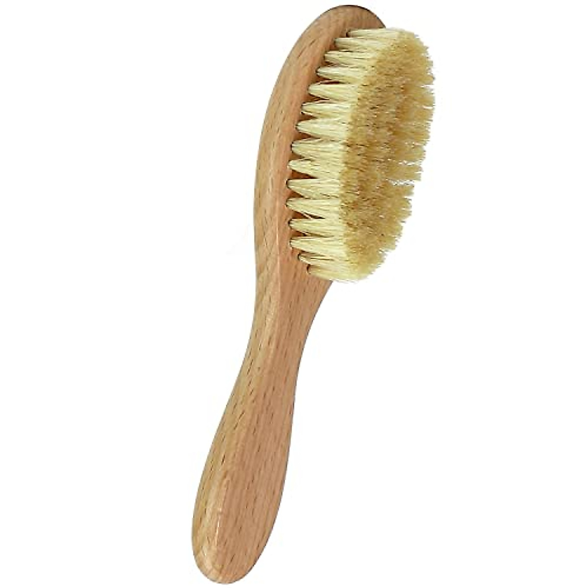 Dry Brush for Face for Smooth Radiant Skin by Zen Me, Natural Face Exfoliator Tool to Unclog Pores, Promote Lymph Flow & Reduce Swelling, Facial Brush with Natural Boar Bristles & Polished Wood Handle