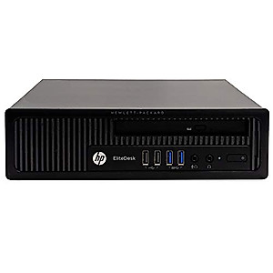 HP ProDesk Small Form Desktop Computer PC, Intel Quad Core i5-4570 up to 3.6GHz, 16GB Ram, 240GB SSD, USB WIFI, 4K Support, DP, VGA, Windows 10 Pro 64 Language Supports English/Spanish/French(Renewed)