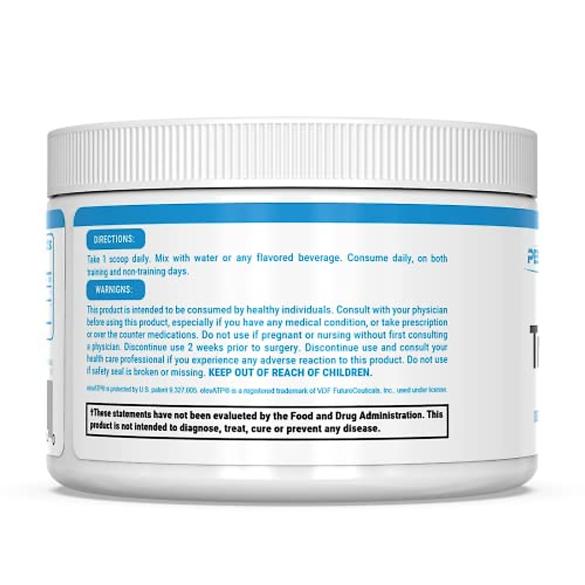 PEScience TruCreatine+, Pure Creatine Monohydrate and ElevATP Powder, 30 Servings