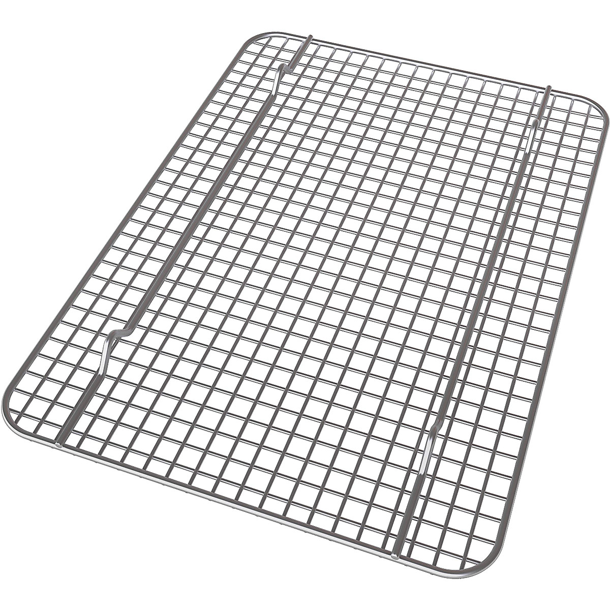 Hamilton Housewares Stainless Steel Cooling Rack - Heavy Duty and Oven Safe, Good for Cooling, Baking and Roasting - Perfect for Cookies, Cakes & More - Fits Perfectly in Quarter Sheet Pan(8.5" x 12")
