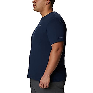 Columbia Men's Thistletown Hills Short Sleeve, Collegiate Navy Heather, Medium