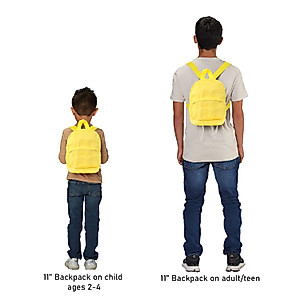 FF Batman 11" Mini Backpack, Black, One_Size (BAMIN)