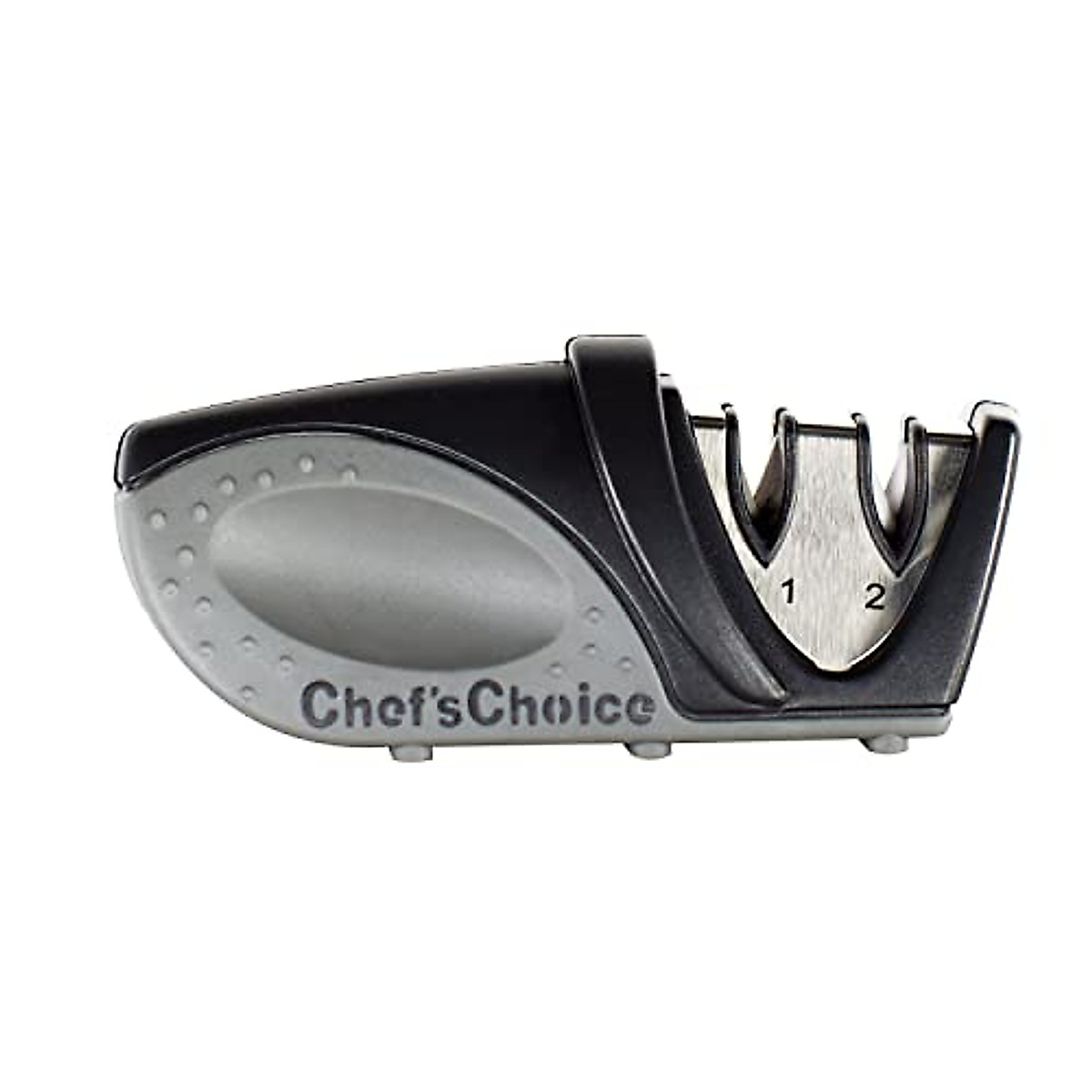 ChefsChoice 476 Compact Manual Knife Sharpener, 2-Stage, Black