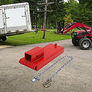 Pallet Fork Trailer Hitch Forklift Hitch Towing Adapter Fits standars 2" Hitch Receiver