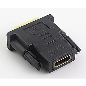 DVI-D Dual Link-M (24+1) to HDMI-F Adapter by CorpCo