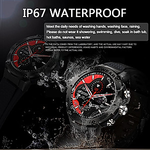 Smart Watches for Men Activity Fitness Tracker Smartwatch with Bluetooth Call Blood Pressure Heart Rate SpO2 Sleep Monitor Pedometer Waterproof Sport Watches Compatible with Android iOS Phone…