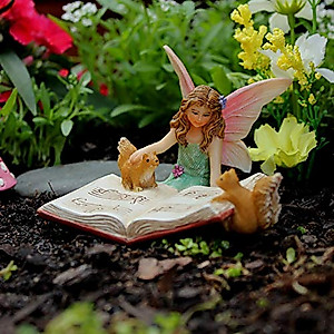 PRETMANNS Fairy Garden Fairies - Fairy Garden Accessories - Fairies for Fairy Garden Outdoor - Garden Fairy Figurine Bonnie for Miniature Garden - 1 Item