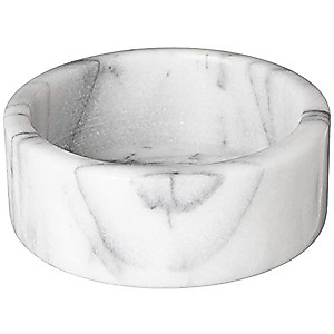 Fox Run 48758 Run White Marble Wine Stand, 5 x 5 x 2 inches