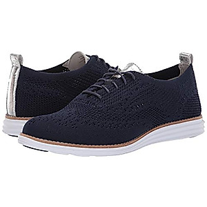 Cole Haan womens Originalgrand Stitchlite Wingtip Oxford, Blue, 7 US