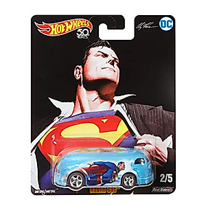 Hot Wheels Alex Ross Limited Edition Collector 5 Pack, Multicolor