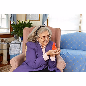 Joy For All Ageless Innovation Companion Pet for Seniors - Walker Squawker - Lifelike Animatronic Bird - Interactive Chirping - Walker Accessories - Therapy Toys for Alzheimers & Dementia - Bluebird