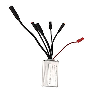 VGEBY Bike Motor Controller,Bike Controller with S866 Display Panel 36V 48V 15A 250W 350W Motor Controller Metal Shell Waterproof Bike Conversion Kit for DIY Electric Scooter