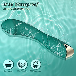 Realistic Curved G spot Vibrator - Classic Sex Toys for Women with 10 Vibration & One-Burst Dildo Vibrator, Adult Sex Toys & Games Clitoral Vagina G Spot and Anal Stimulation for Women and Couples